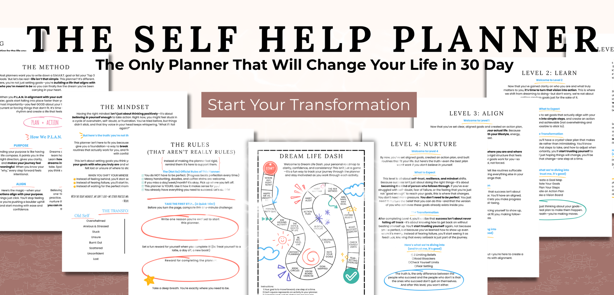 Self help without the hype Planners, Journals, Self Help Workbooks ...